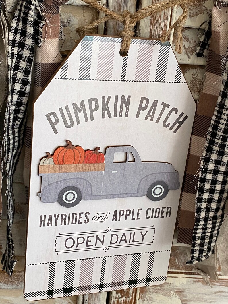 Multi-season Interchangeable Fall/halloween Harvest Thanksgiving Banner ...
