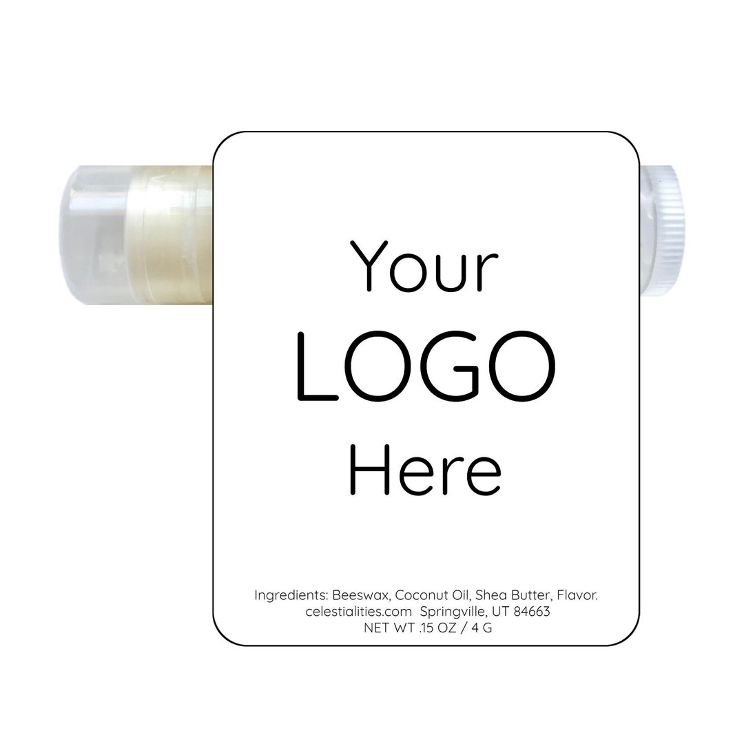 Lip Balm Labels Custom Chapstick Labels Business Marketing Wholesale ...