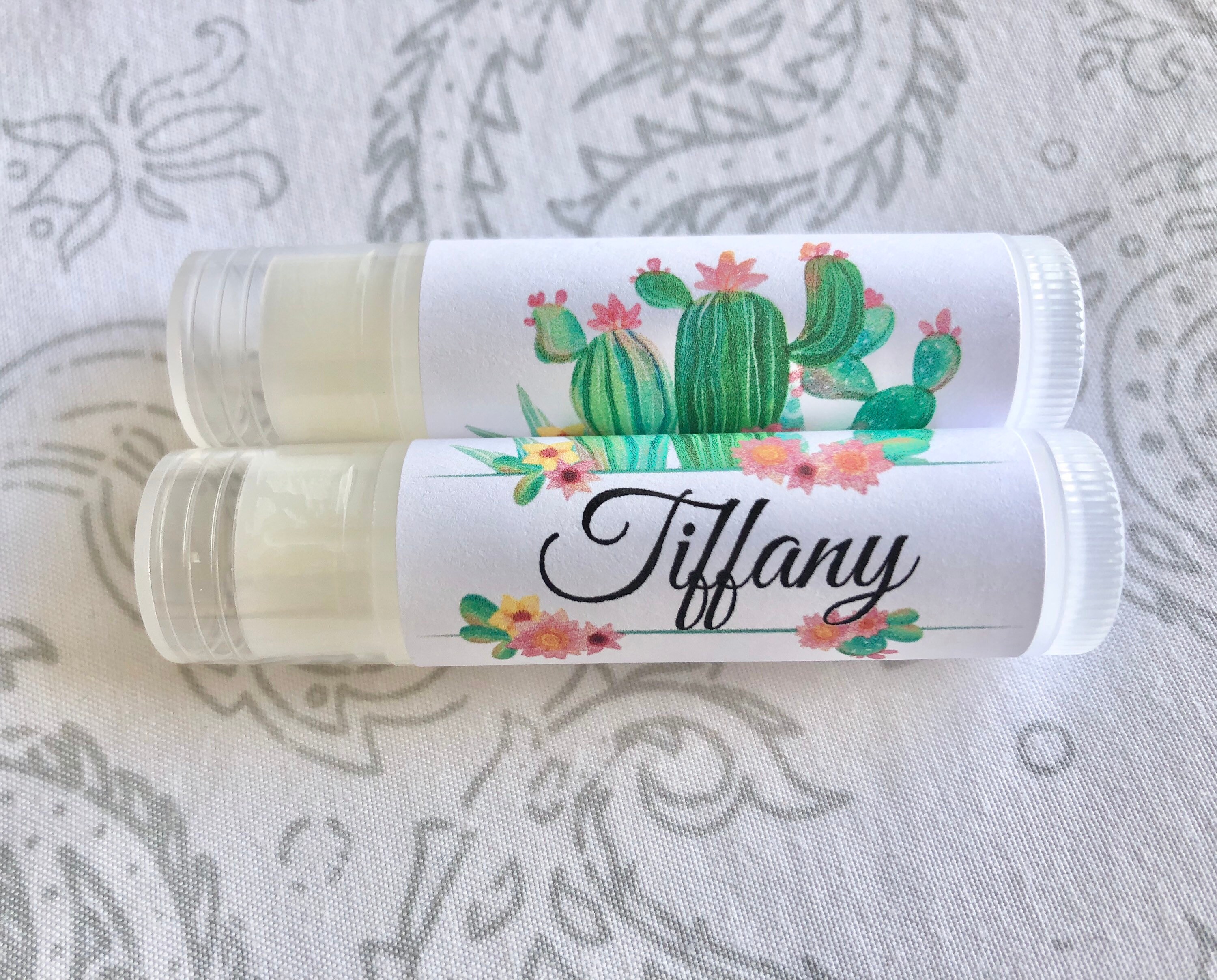 Cactus Chapstick Bridesmaid Gifts Succulent Lip Balm | Etsy