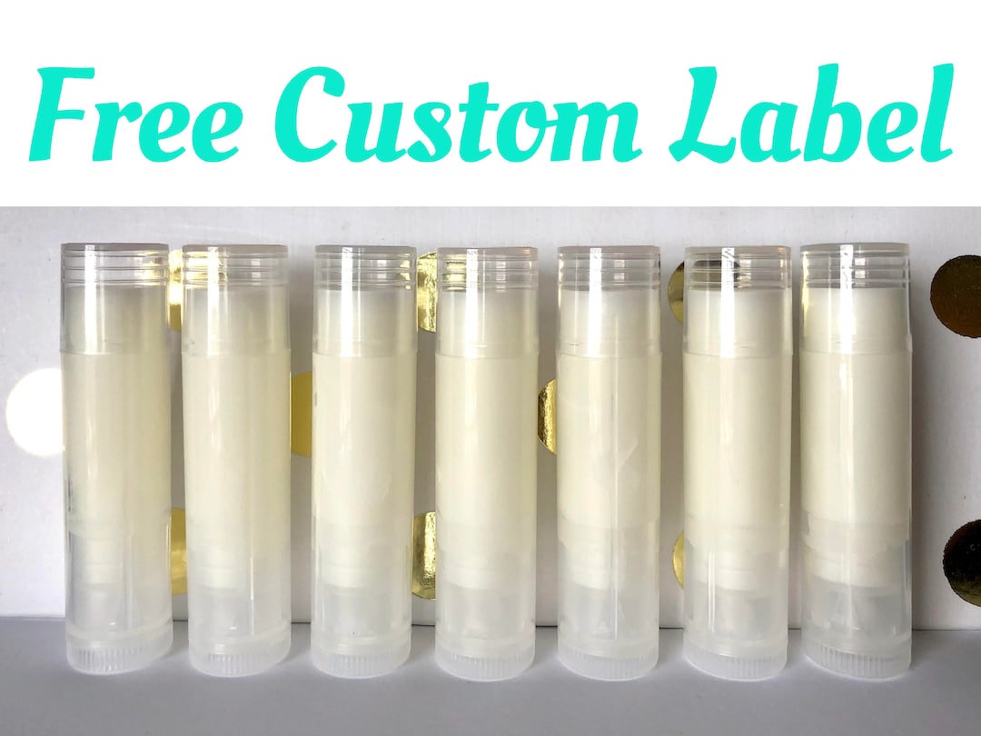 Custom Lip Balm Labels Custom Chapstick Labels Wholesale Lip Balm Bulk ...