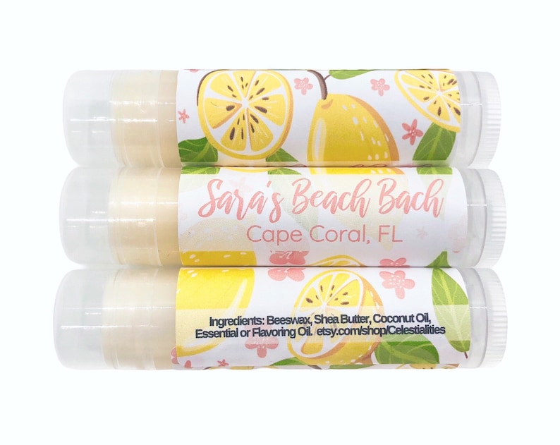 Custom Lip Balm Labels Moisturizing Chapstick Labels Wholesale - Etsy