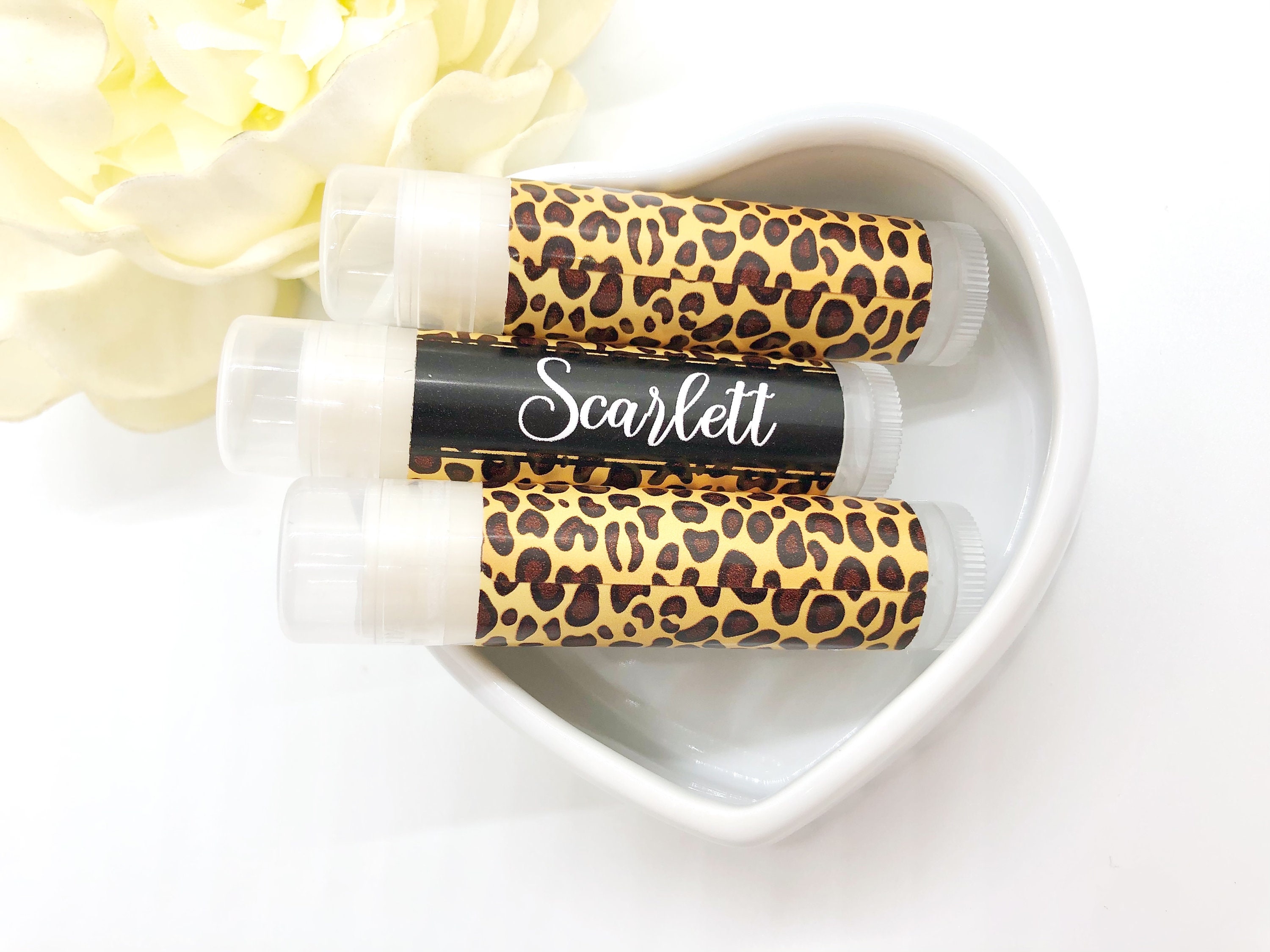 50 Custom Lip Balm Labels Custom Chapstick Labels Wholesale Lip Balm ...