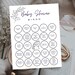 Baby Shower Bingo Activity | Digital Download Fully Editable | Fun Baby ...