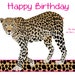 LEOPARD GAME Pin the Tail on the Leopard Birthday Game - Etsy UK