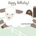 Sheep Pin the Tail on the Little Brown Lamb Game - YOU PRINT Instant ...