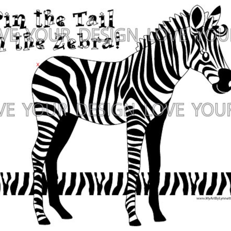 Zebra Theme Party - Etsy