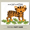 GAME Pin the Tail on the Monkey Birthday Party Game Instant DOWNLOAD ...