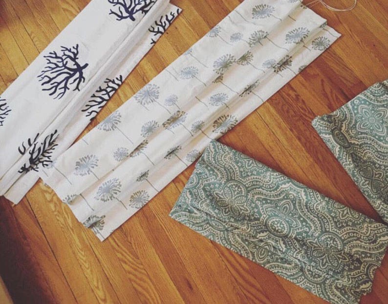 Custom Ribbon Trim Roman Shades Custom Curtains Handmade | Etsy