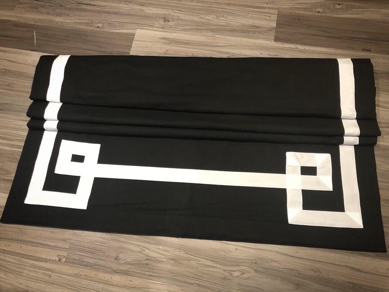 Greek Key Roman Shade Custom Roman Shade Window Treatments - Etsy