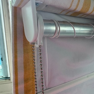 Continuous Chain Pull Roman Shade. Budget Option. Custom Sizes Using ...