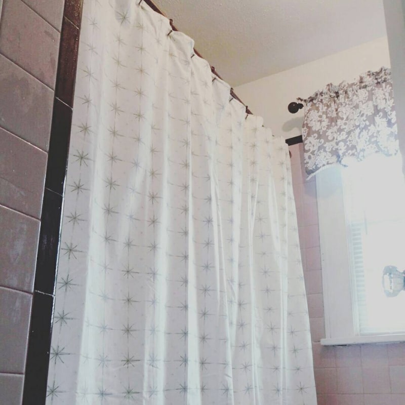 Shower Window Curtain - Etsy