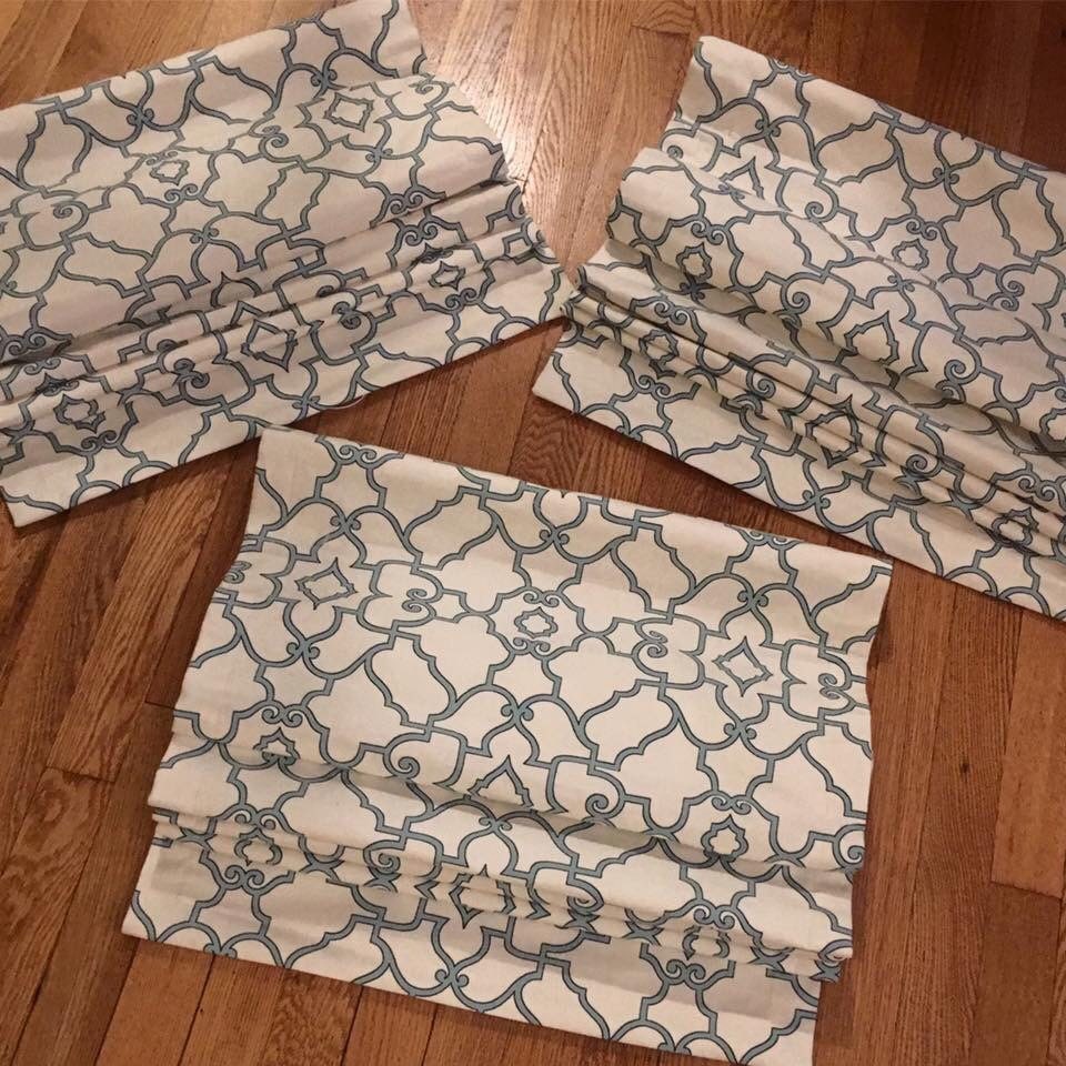 Fabric Blinds Custom Shades Window Treatments in Any Fabric - Etsy