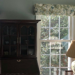 Custom Fabric Cornice Board Valance: Customer Provided Fabric - Etsy