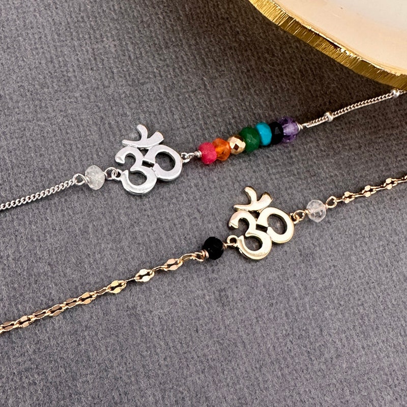Om Bracelet - Etsy