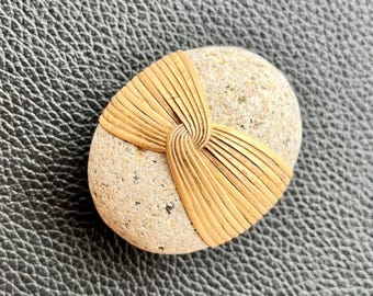 EXTRA LARGE Wrapped Rock, Wrapped Stone, Zen Stone, Wrapped Stones ...