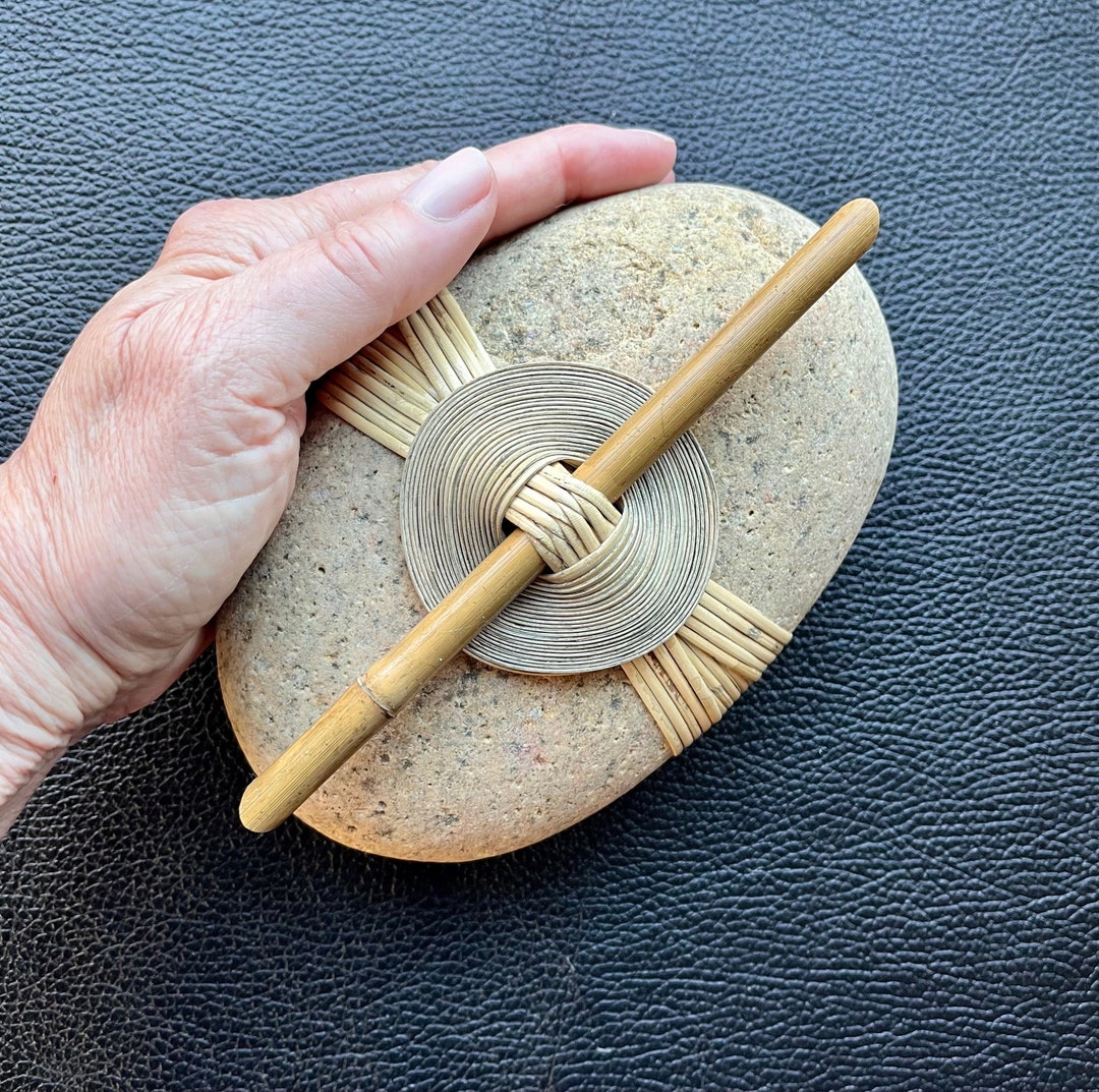 EXTRA LARGE Wrapped Rock, Wrapped Stone, Zen Stone, Wrapped Stones ...