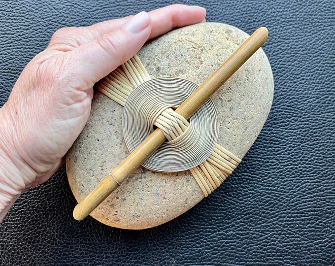 EXTRA LARGE Wrapped Rock, Wrapped Stone, Zen Stone, Wrapped Stones ...