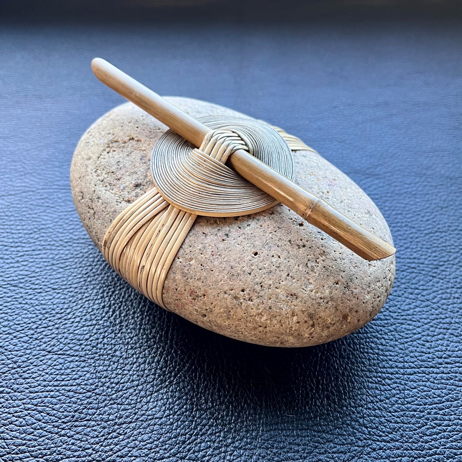 EXTRA LARGE Wrapped Rock, Wrapped Stone, Zen Stone, Wrapped Stones ...