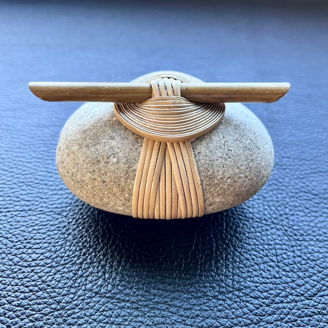 Large Wrapped Rock, Wrapped Stone, Zen Stone, Wrapped Stones, Wrapped ...