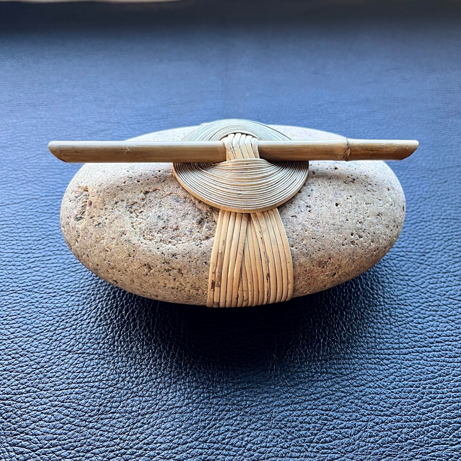 EXTRA LARGE Wrapped Rock, Wrapped Stone, Zen Stone, Wrapped Stones ...