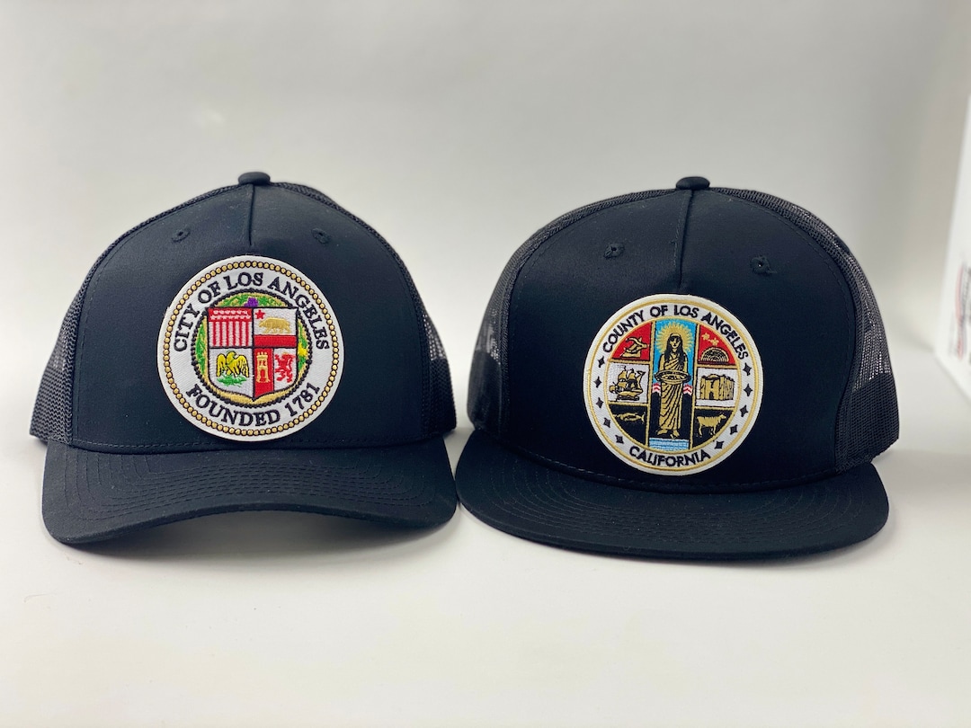 Los Angeles City, Los Angeles County, Trucker Cap - Etsy