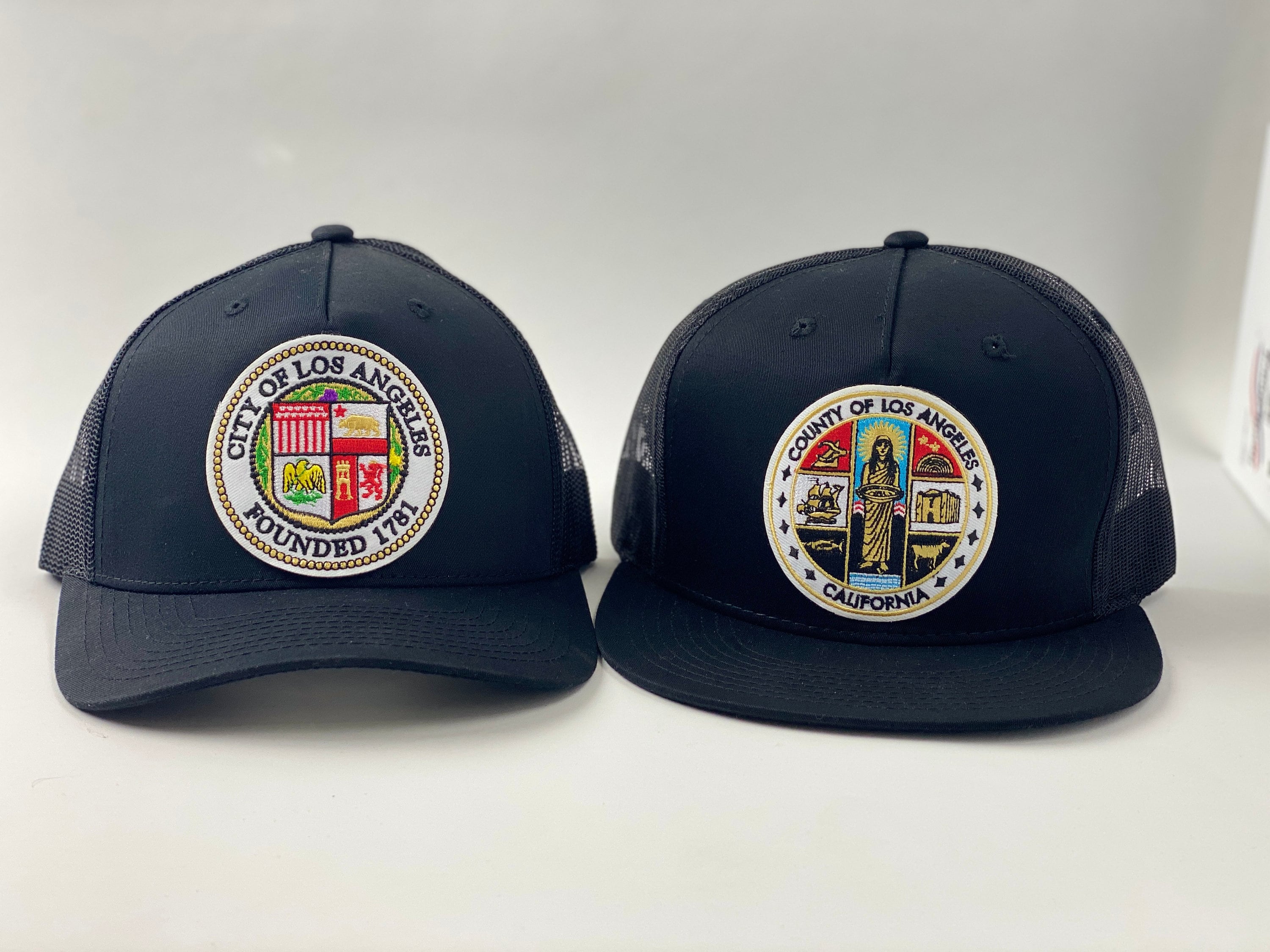 Los Angeles City, Los Angeles County, Trucker Cap - Etsy