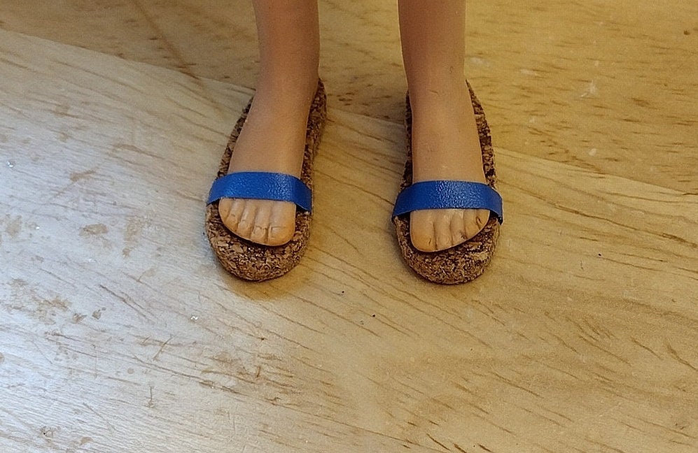 Vintage Ken Cork Sandals Reproduction - Etsy