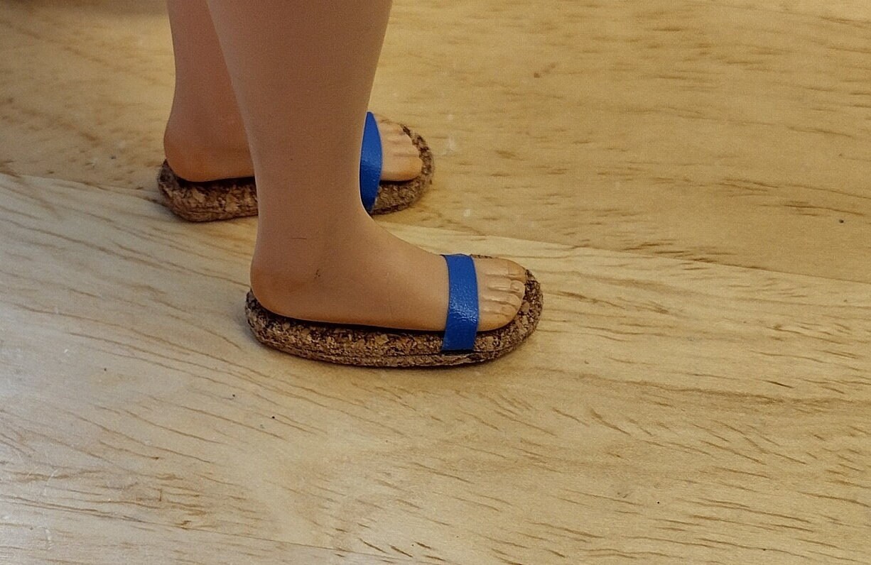 Vintage Ken Cork Sandals Reproduction - Etsy