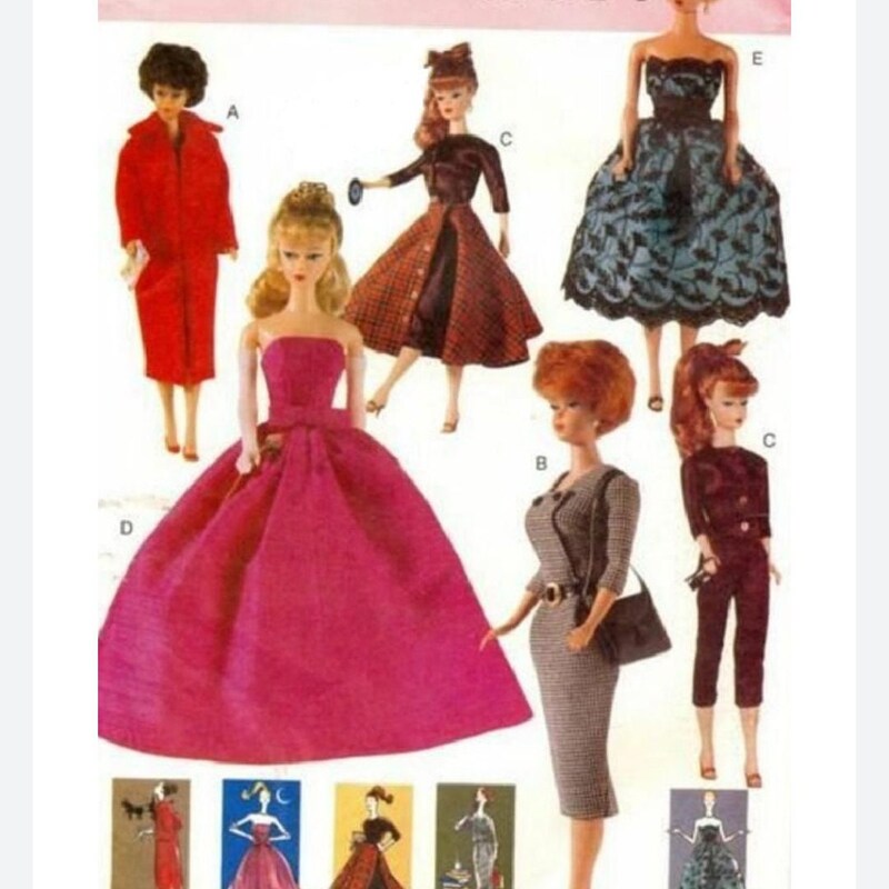 Barbie Pattern - Etsy
