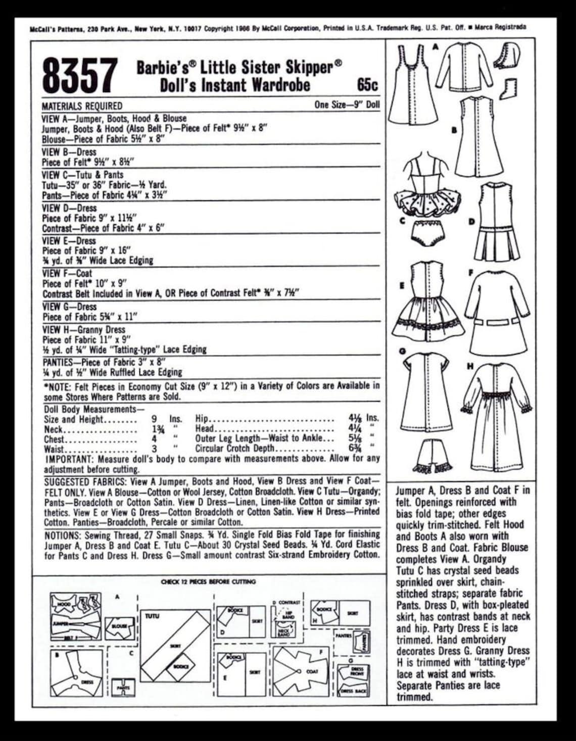 Mccalls Skipper 8397 PDF Pattern - Etsy