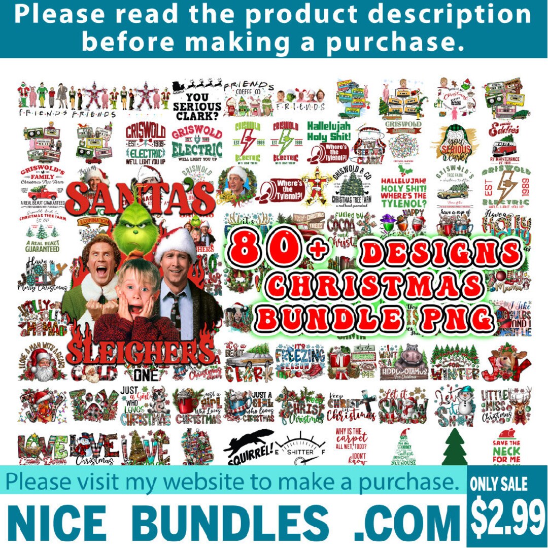 80 Christmas Bundle Png Merry Christmas Png Christmas Png - Etsy