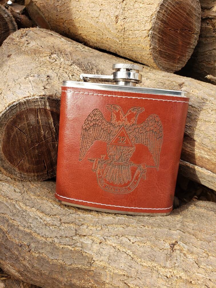 Masonic Hip Flask - Etsy