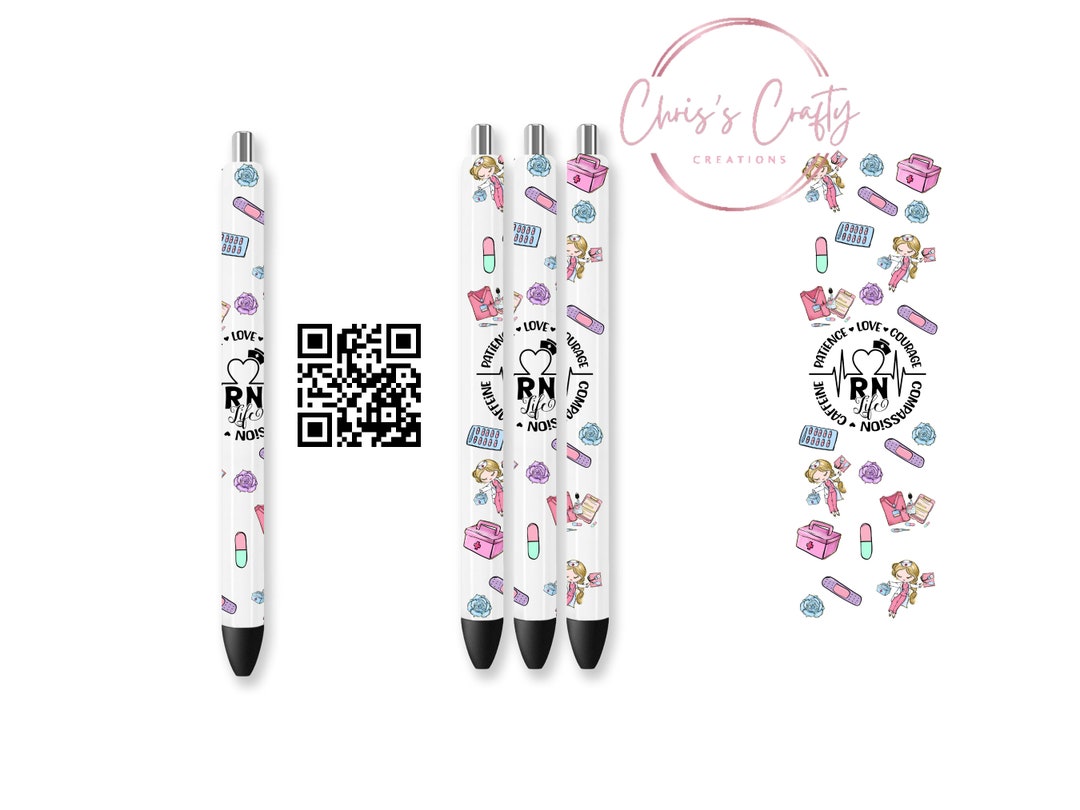 Digital Download RN Nurse Ink Joy Pen Wrap - Etsy