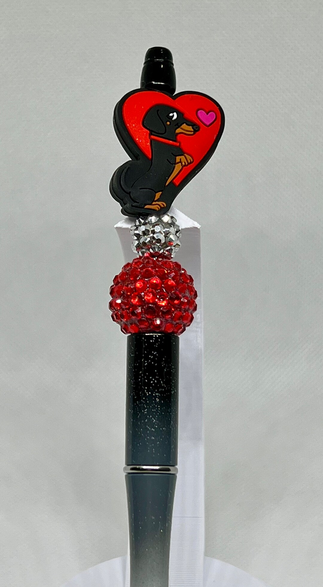 Dachshund Love Beaded Pen, Weiner Dog Mom, Custom Pen - Etsy