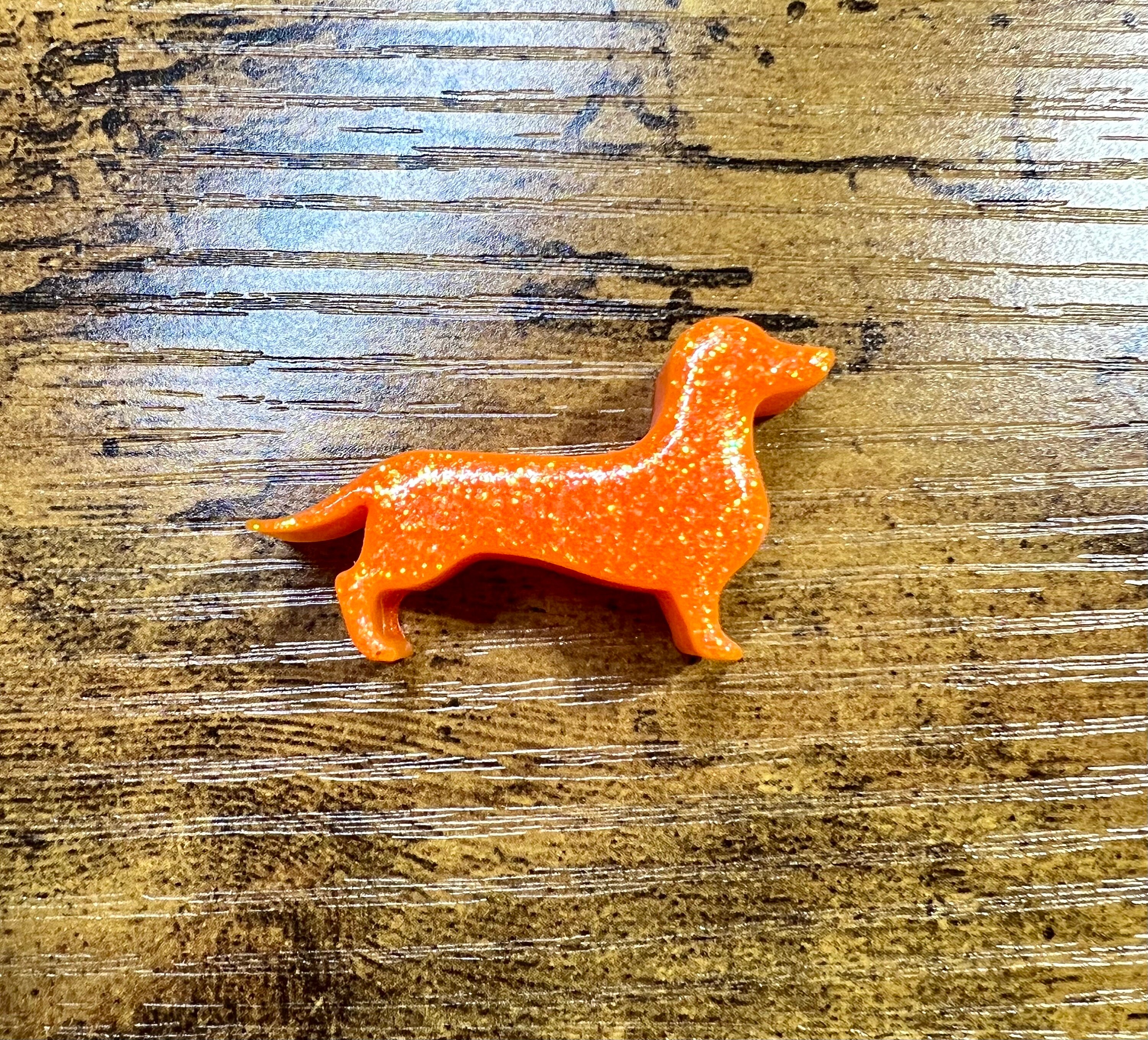 Dachshund Wiener Dog Straw Topper, 3D Printed Doxie Accessory for 40oz ...