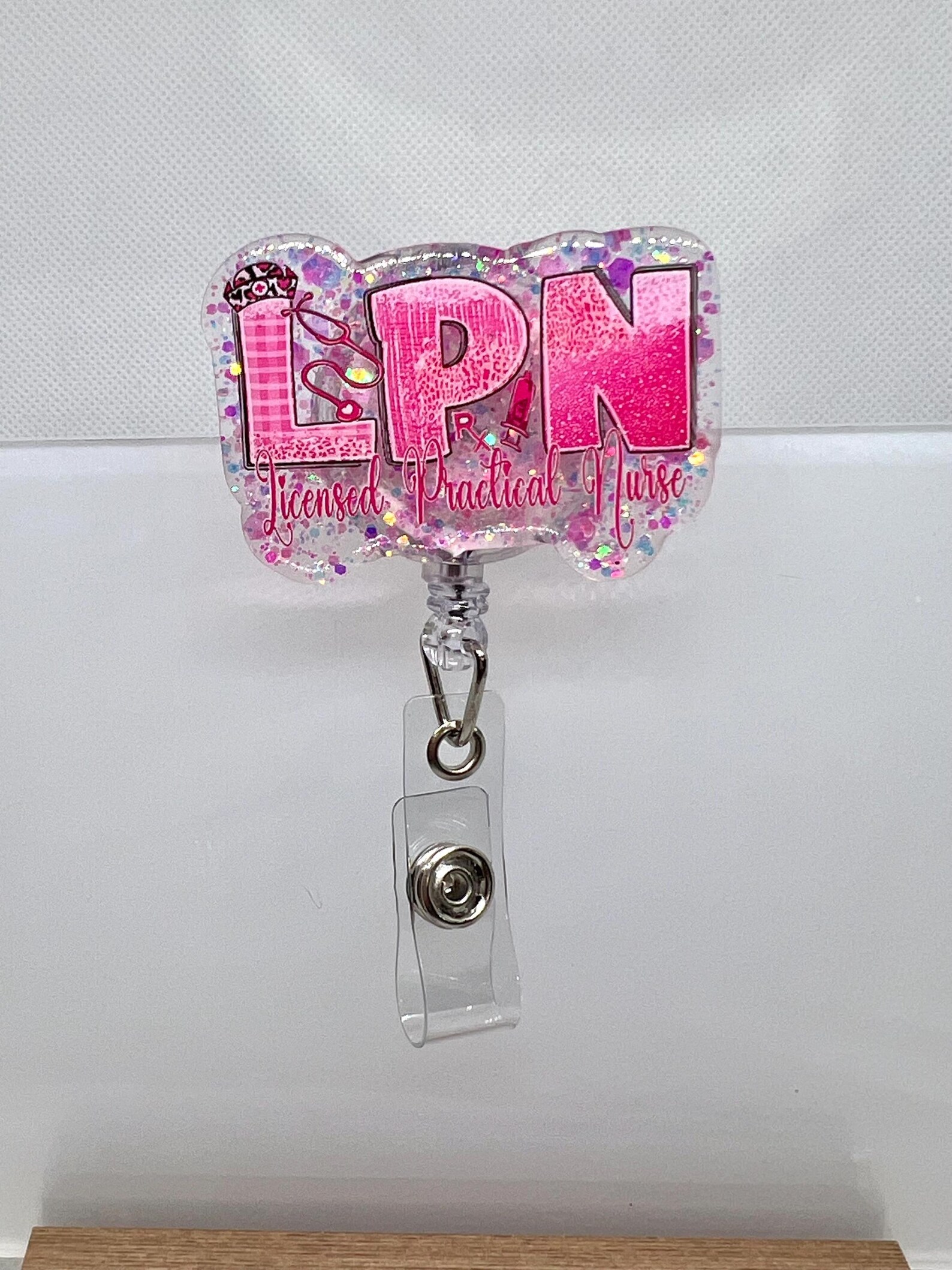 LPN Acrylic Badge Blanks With Waterproof Decals (DIY Craft Set) - Etsy