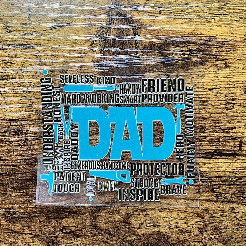 Uvdtf Dad Decals - Etsy