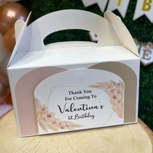 Boho Favor Boxes/boho Theme Party/boho Goodie Favor Boxes/boho Party Decor/boho Gable Box ...