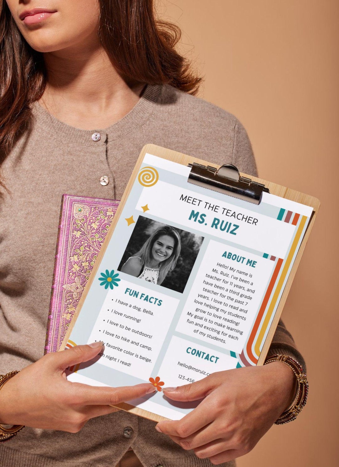 Meet the Teacher Template,meet the Teacher Open House,retro Meet the ...