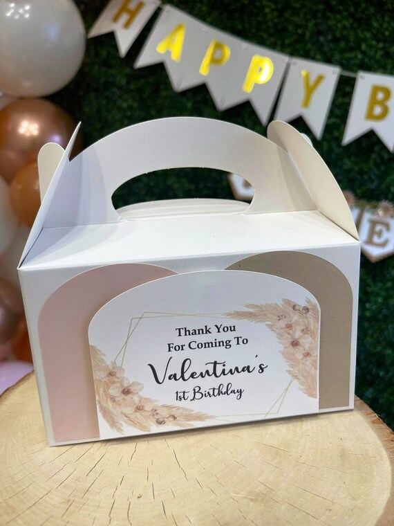 Boho Favor Boxes/boho Theme Party/boho Goodie Favor Boxes/boho - Etsy