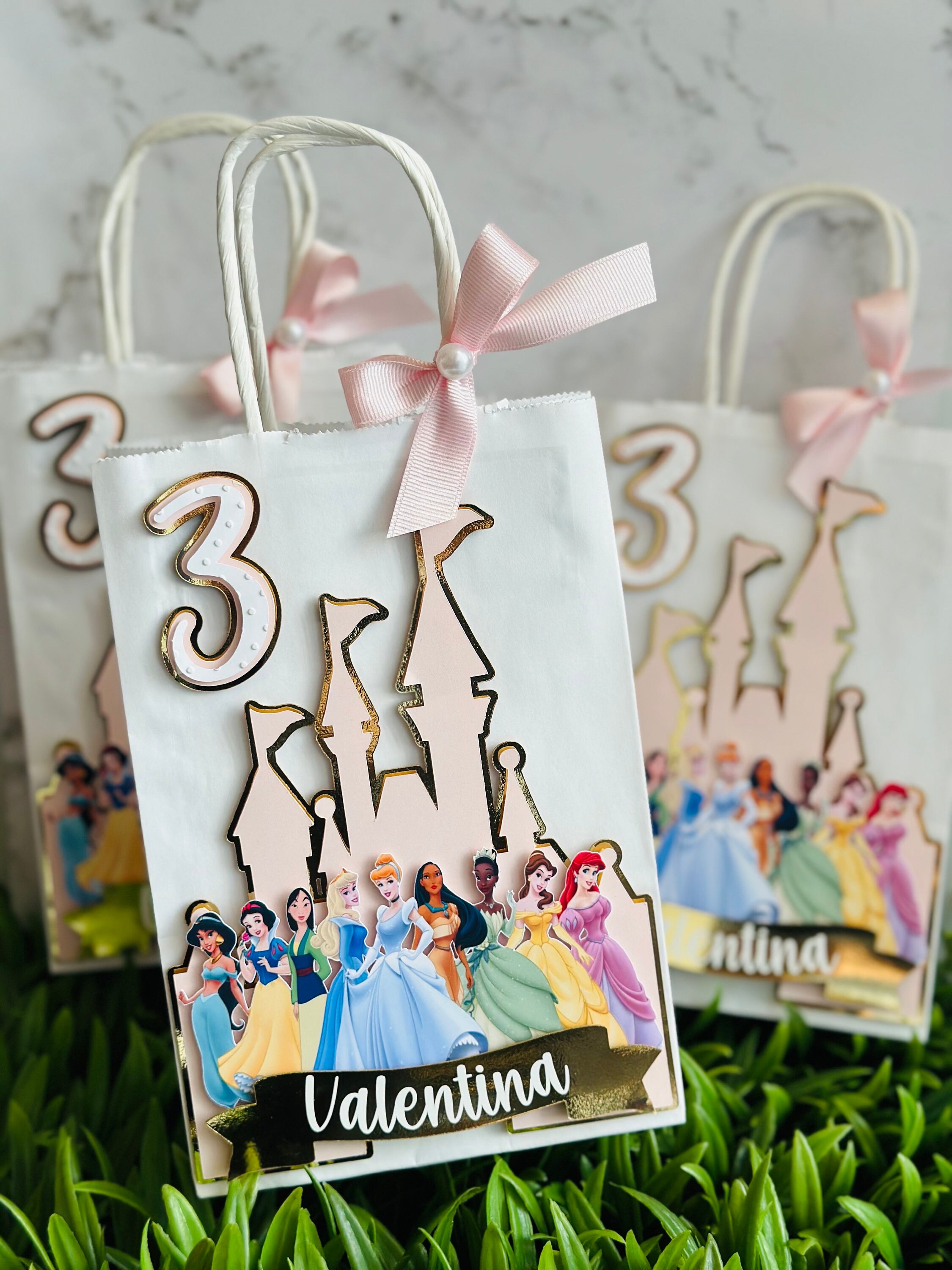 Princess Party Favor Bags/princess Theme Party/princess Theme/princess ...