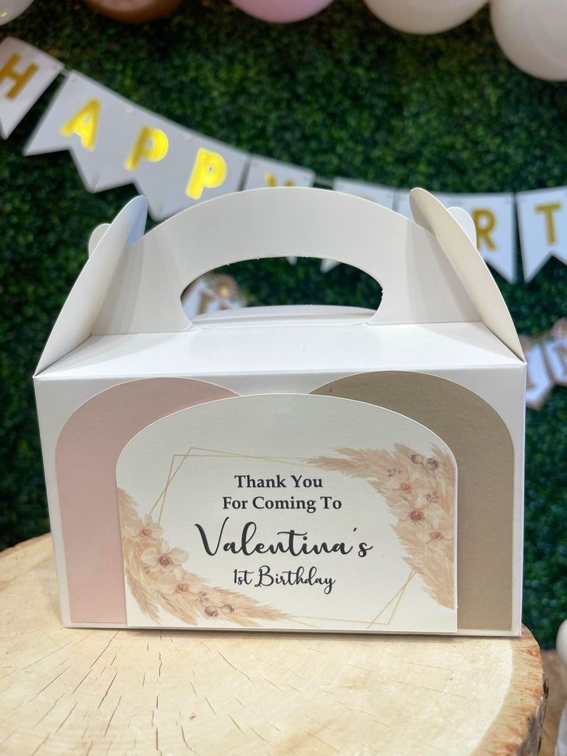 Boho Favor Boxes/boho Theme Party/boho Goodie Favor Boxes/boho - Etsy