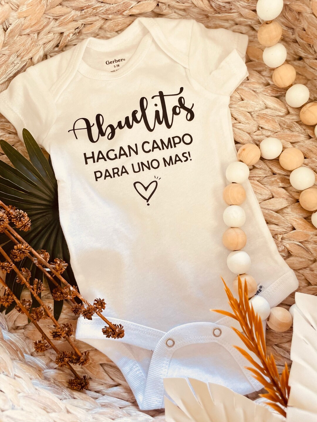Abuelitos Hagan Campo Para Uno Mas/pregnancy Announcement/newborn ...
