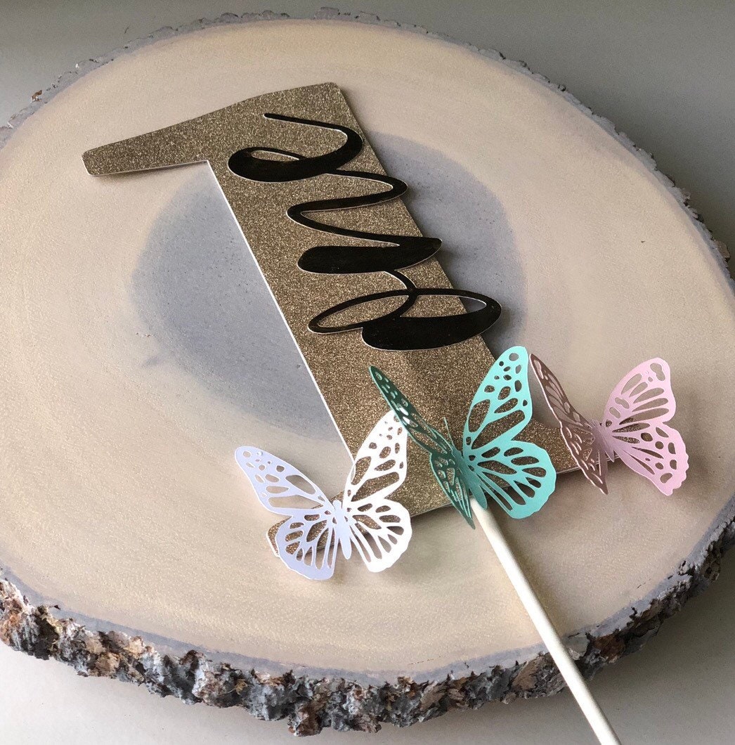One Cake Topper/number One Cake Topper/ One Cake Topper | Etsy