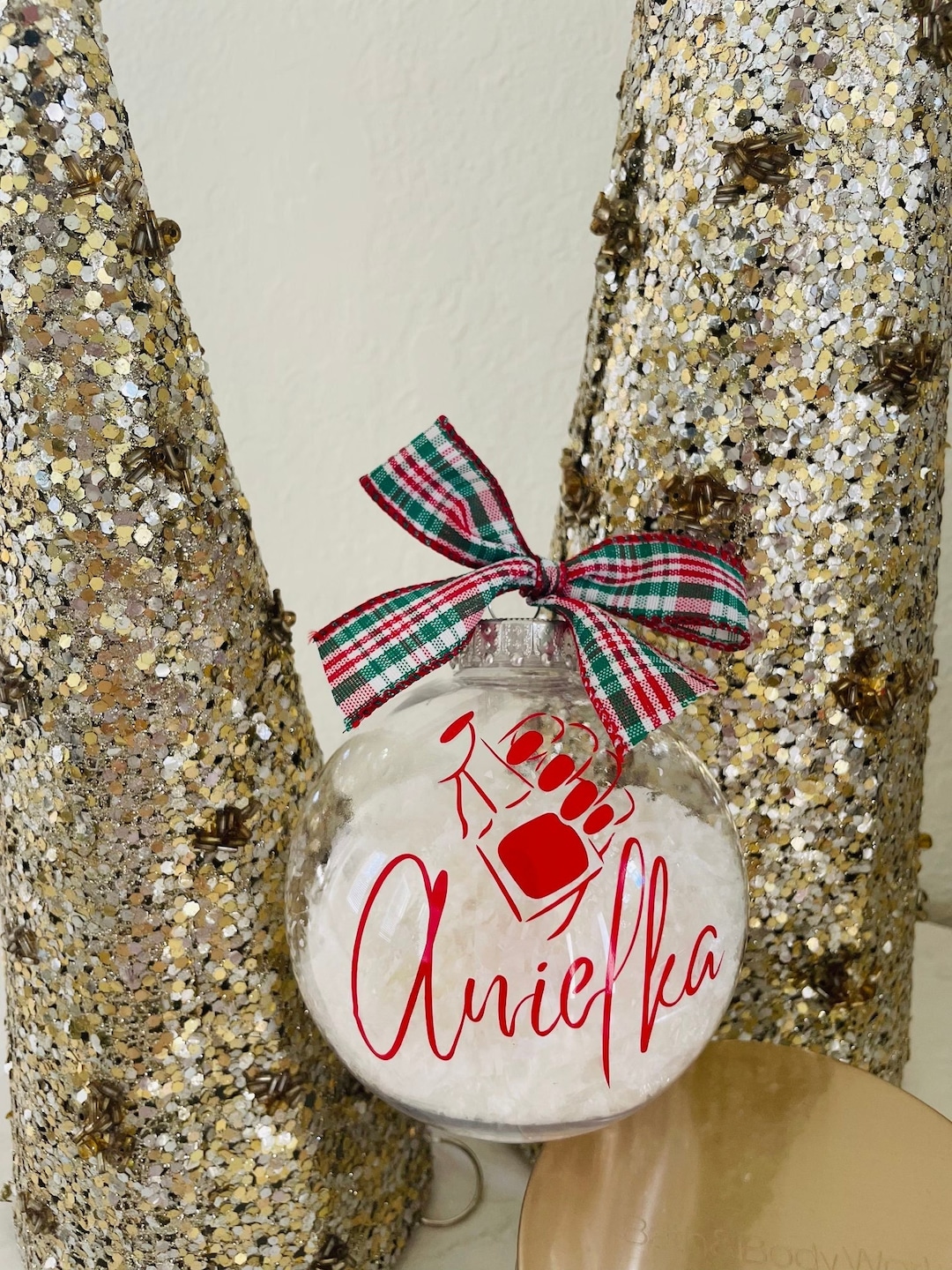 Nail Tech Ornament/nail Boss Ornament/personalized Christmas Gift ...