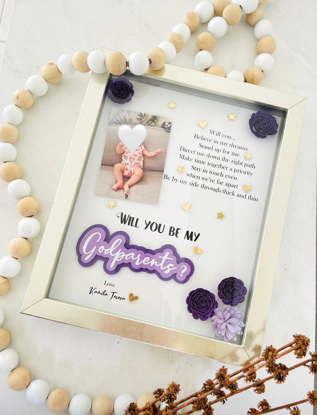 Godparents Proposal/godmother Proposal/godparent Proposal/baptism/first ...