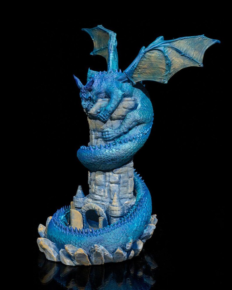 Dragon 3D Printed Dice Tower - Etsy