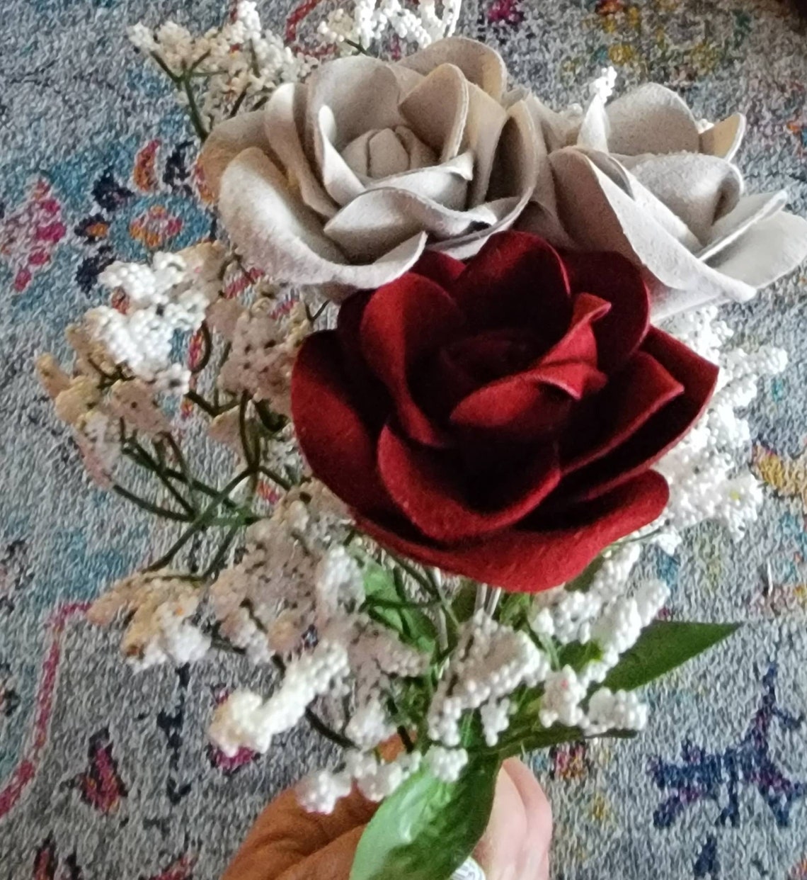 Leather Rose Bouquet, Leather Roses, Leather Flowers - Etsy