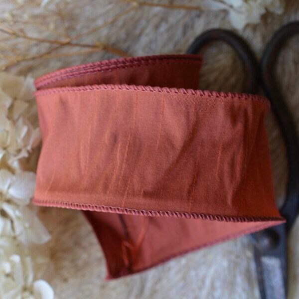 Burnt Ruby Velvet Ribbon - Etsy