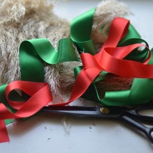 Kelly Green Silk Satin 1 1/2" Wide Ribbon - Etsy